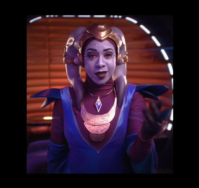 Gaya and Ouannii Performing on The Galactic Starcruiser