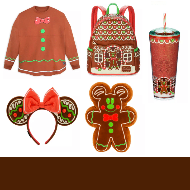 Disney Eats Gingerbread Spirit Jersey, Loungefly Mini Backpack and More ...