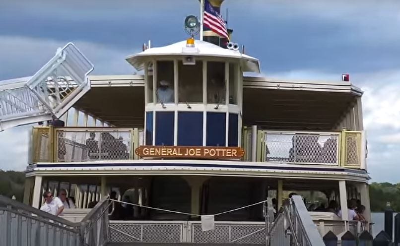 Magic Kingdom Ferry Boat Crashed Into TTC Dock