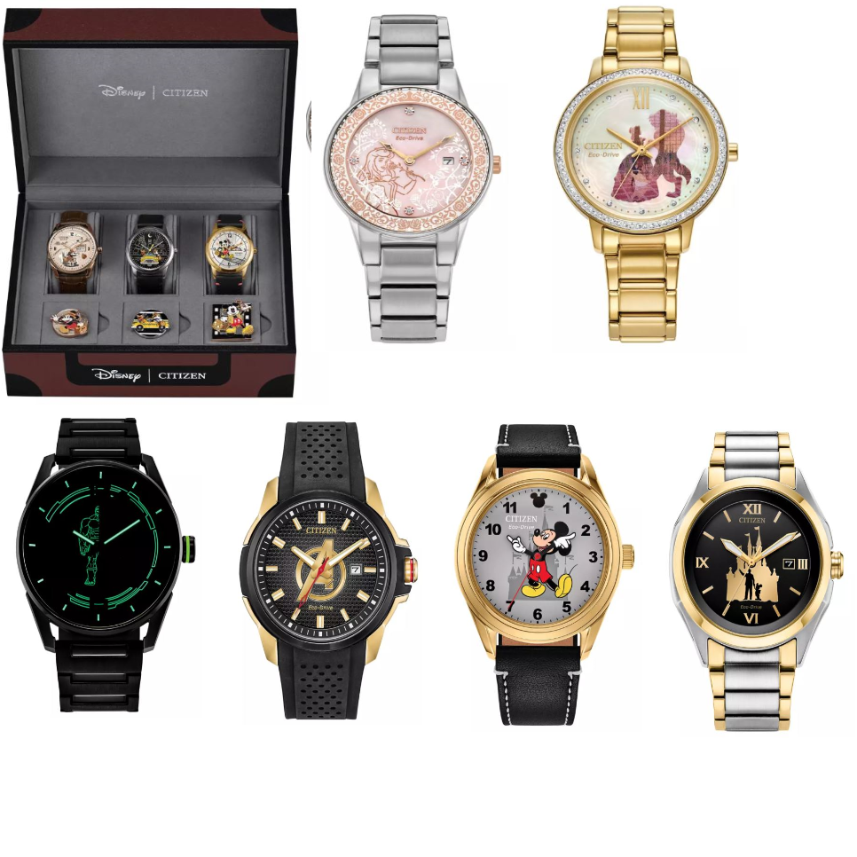 New Citizen x Disney Watches Available Now on the Disney Store