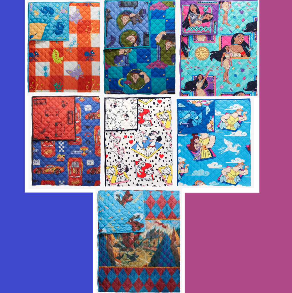 Disney, Pixar, and Harry Potter "Retro Quilts" Bring Back the 90s ...