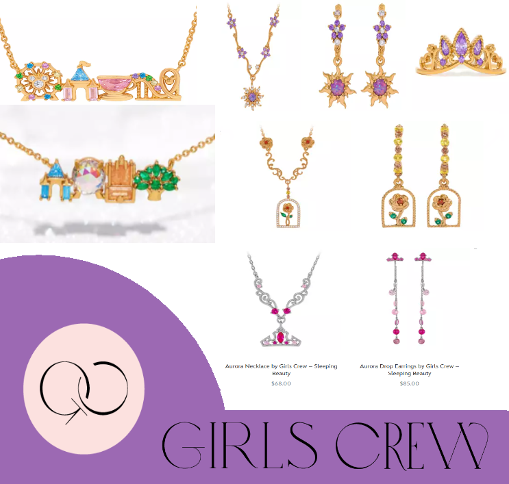 Girls Crew Disney Princess and Disney Parks Jewelry Now Available