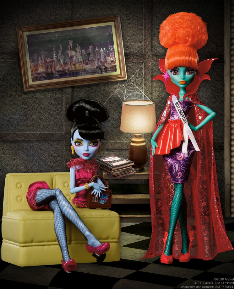 Monster High Reveals New Beetlejuice Magician's Assistant and Miss ...